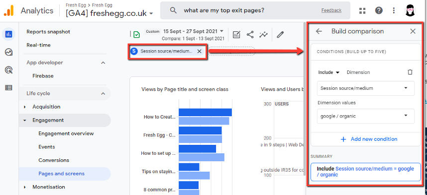 The Trials and Tribulations of Data Analysis with GA4 | Fresh Egg